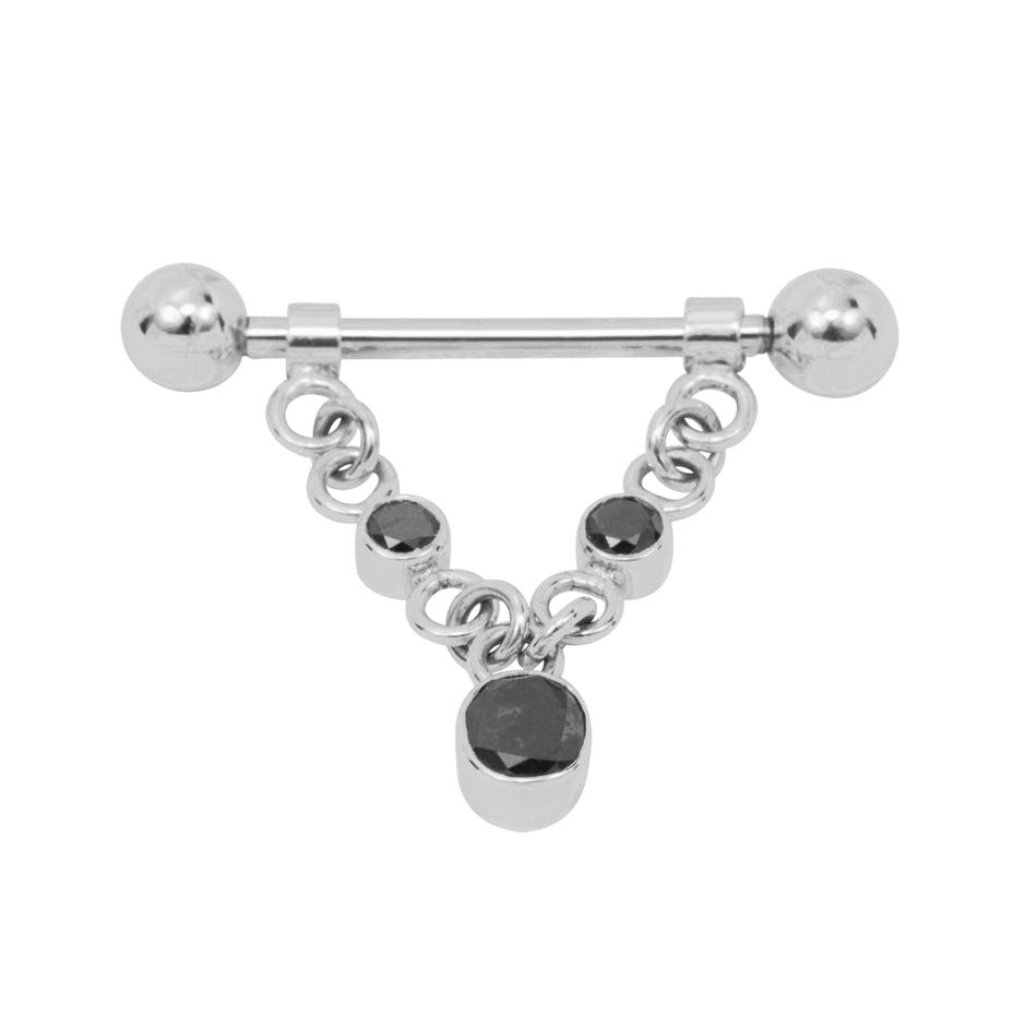 Brustwarzenschmuck | Brustwarzenpiercing | Goldpiercingart.de